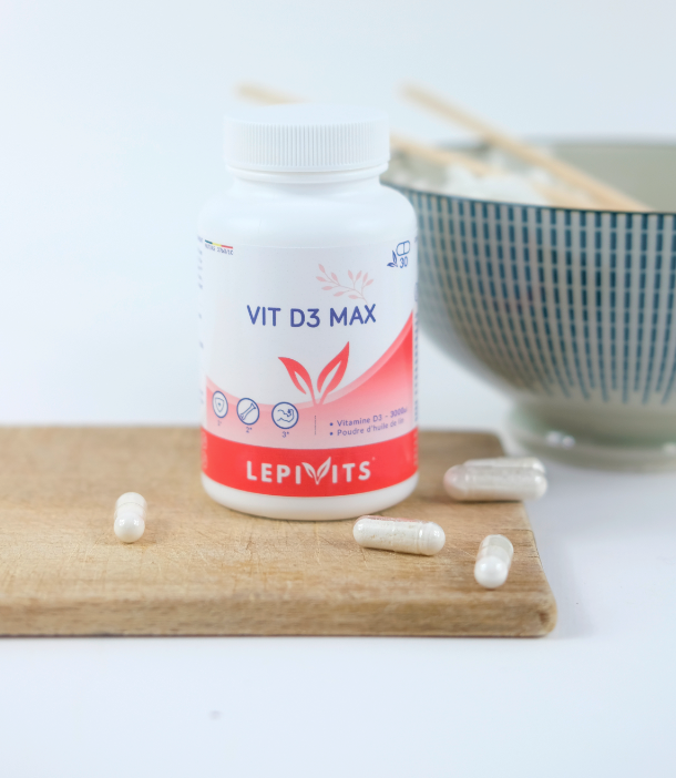 VIT D3 MAX - LEPIVITS | Optimised Absorption Vitamin D 3000ui
